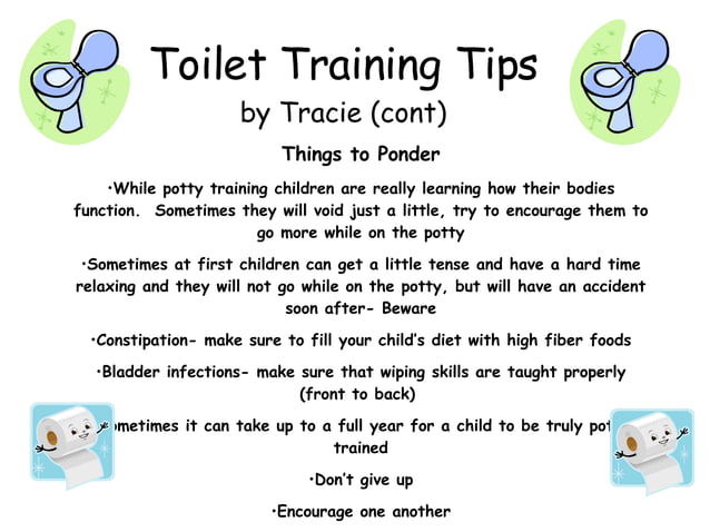 Toilet Training Tips | PPT