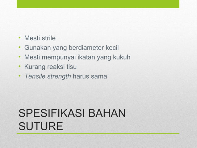 TOILET AND SUTURE | PPT