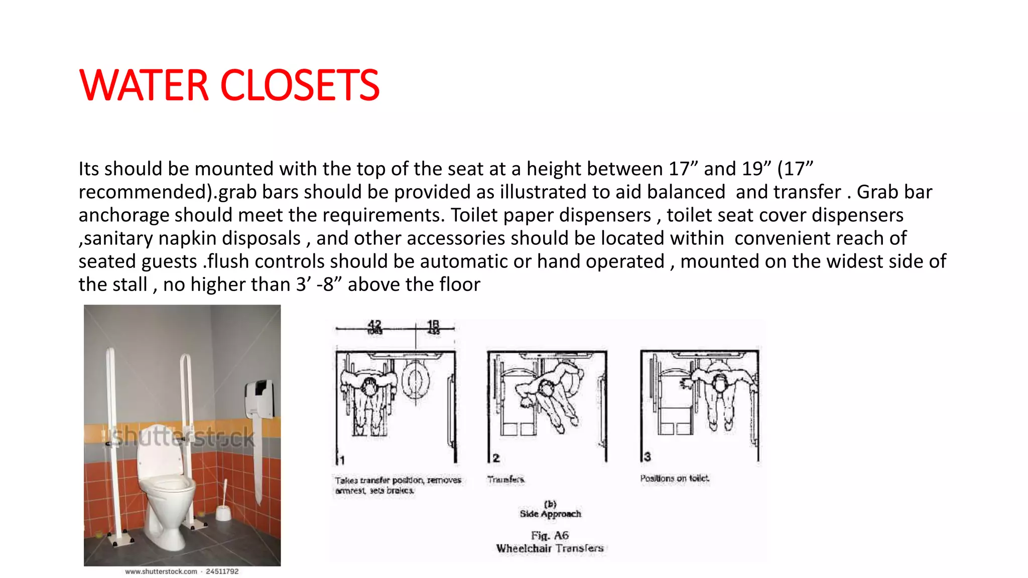 Toilet for physically challenged | PPTX