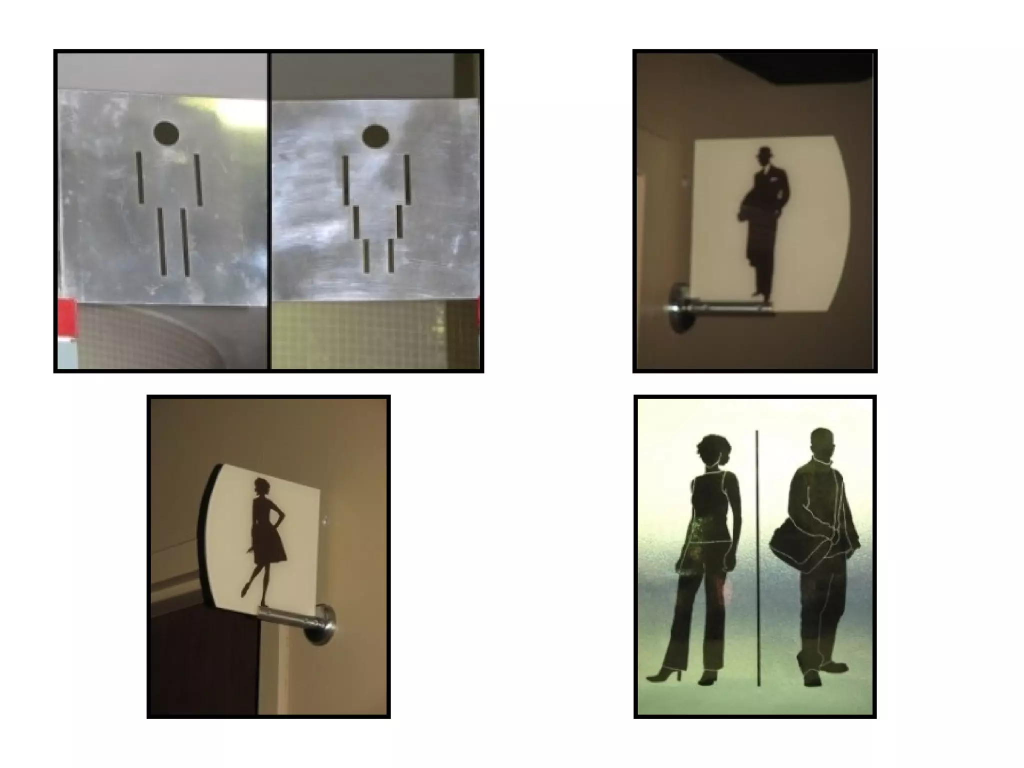 A lot of toilets signs | PPT