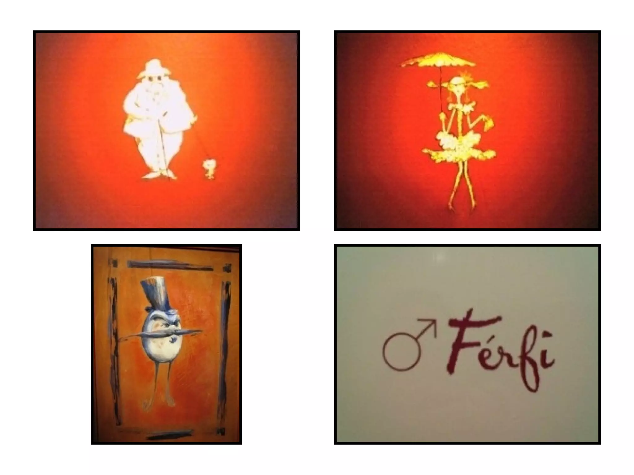 A lot of toilets signs | PPS