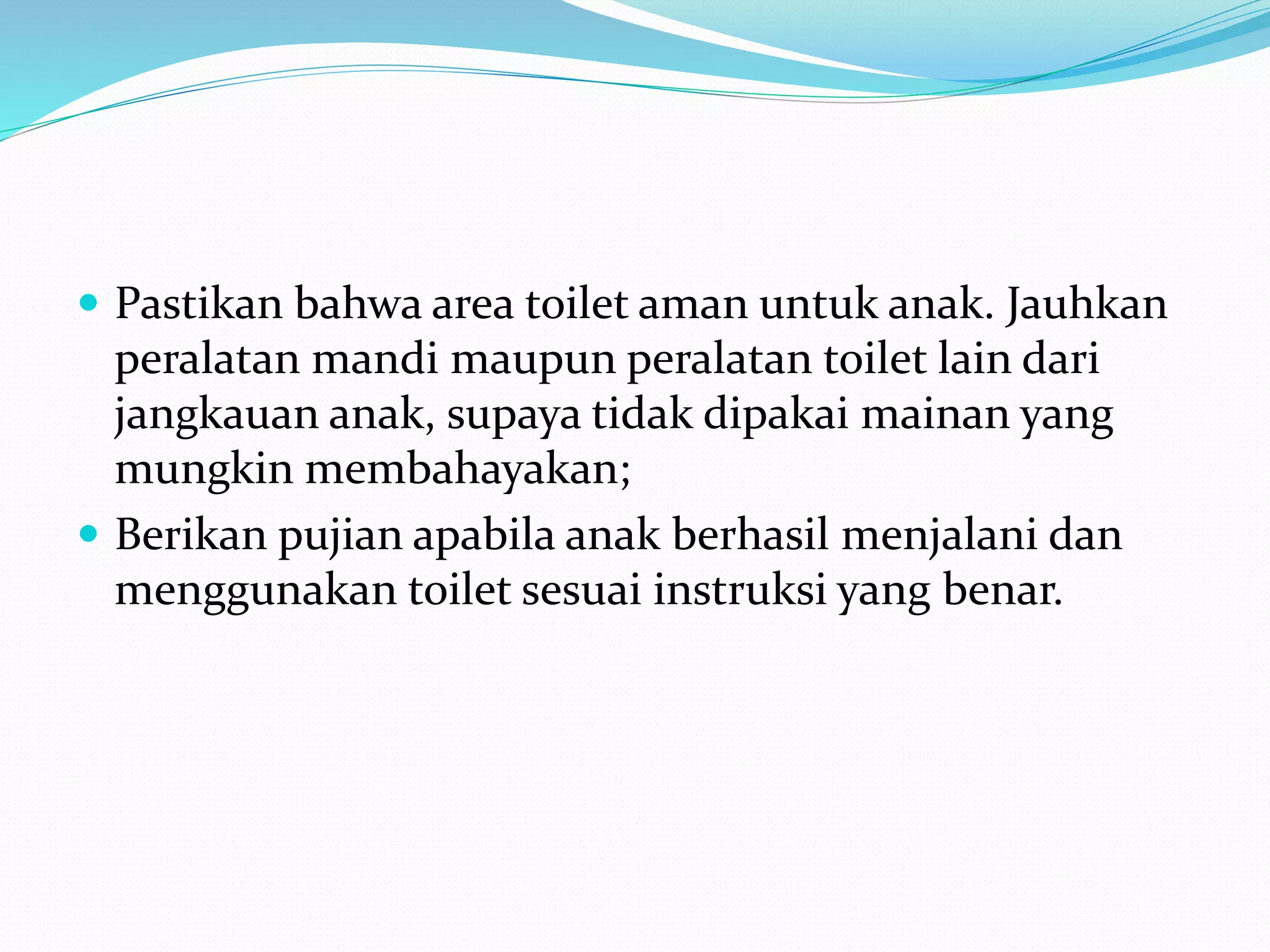 Toilet training | PPT