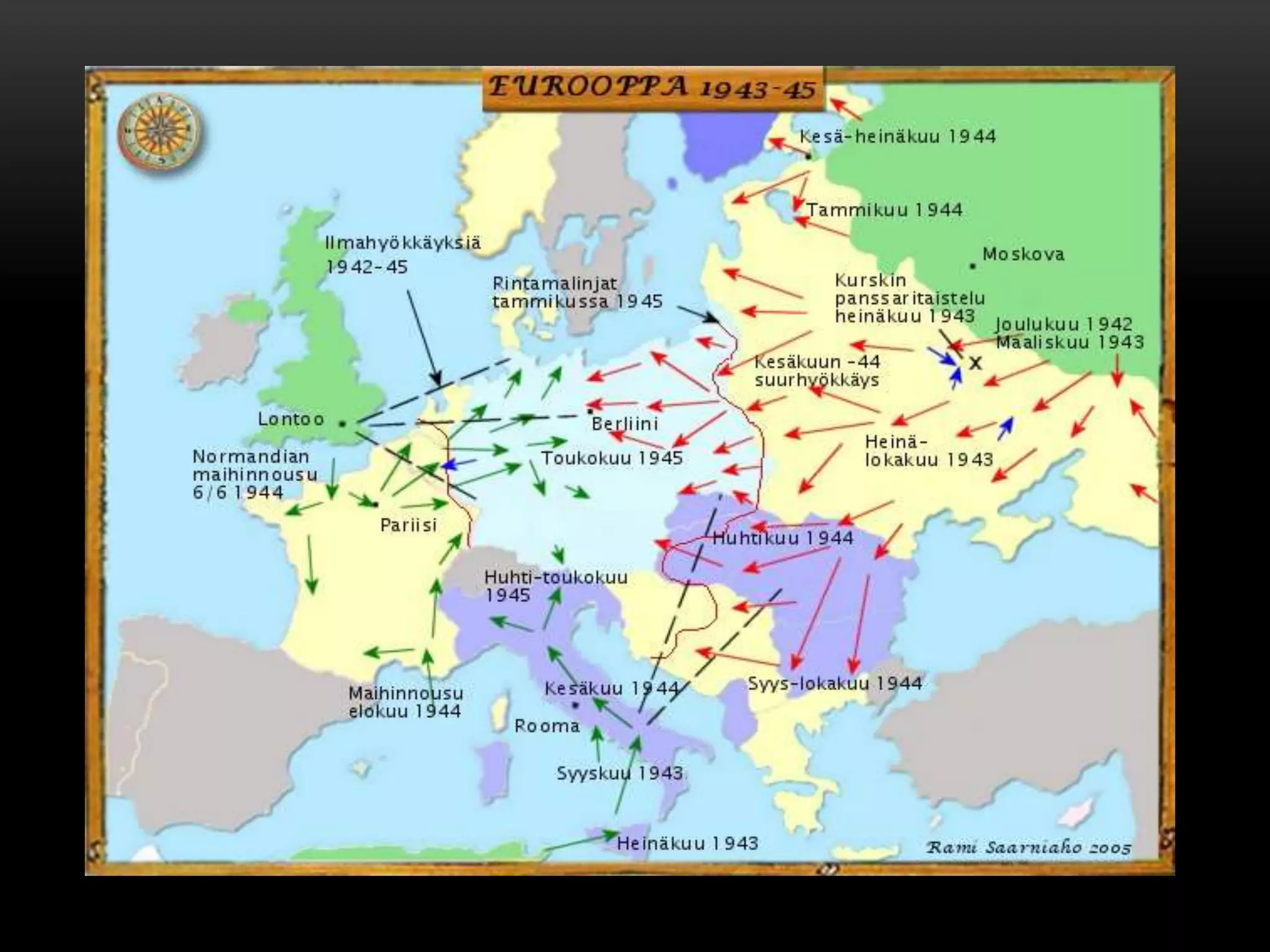 Toinen maailmansota 1939 1945 | PPTX