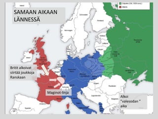 Toinen maailmansota alkaa | PPTX
