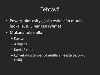 Toinen maailmansota - ryhmätyö | PPTX