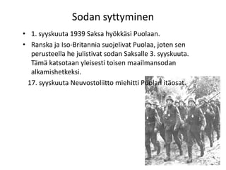 Toinen maailmansota v2 | PPTX