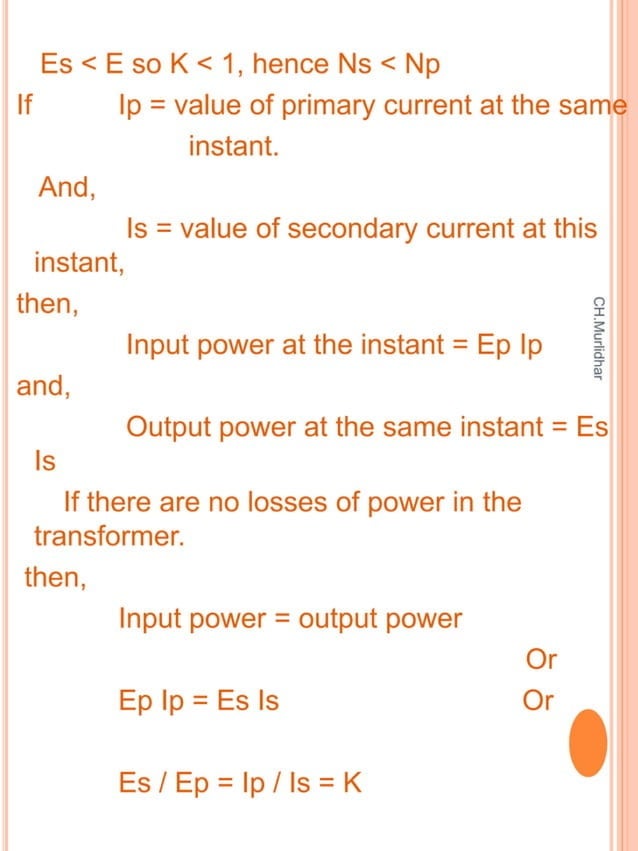 To investigate the relation between the ratio of (i) output and input voltage and (ii)number of ...