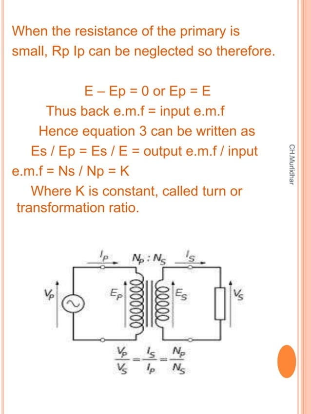 To investigate the relation between the ratio of (i) output and input voltage and (ii)number of ...
