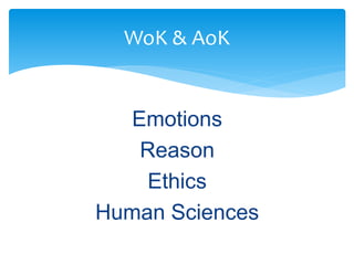 ToK Practice Presentation | PPTX