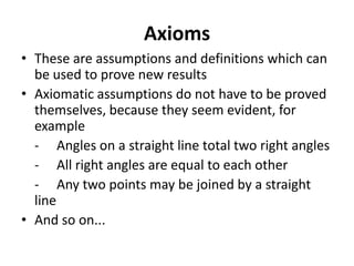 Theory of Knowledge - mathematics philosophies | PPTX