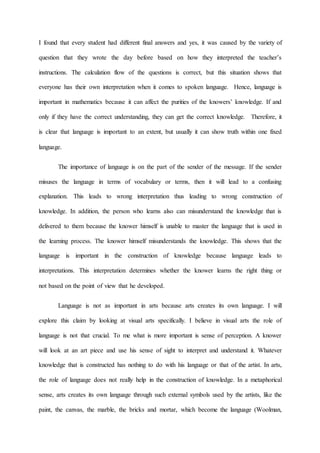 THEORY of KNOWLEDGE | DOCX