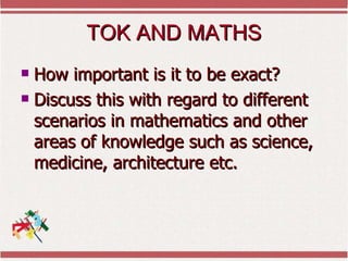 Tok and maths1 | PPS