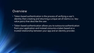 Token-based uthentication | PPTX