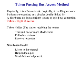 Token bus standard | PPT