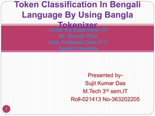 Token classification using Bengali Tokenizer | PPTX | Programming ...