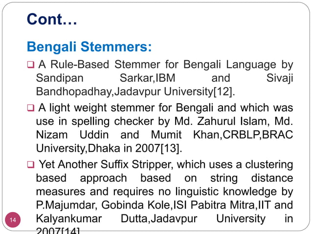 Token classification using Bengali Tokenizer | PPTX | Programming Languages | Computing
