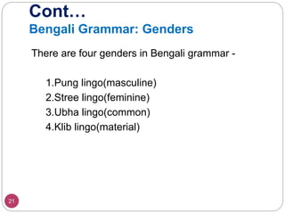 Token classification using Bengali Tokenizer | PPTX | Programming Languages | Computing