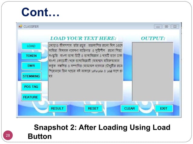 Token classification using Bengali Tokenizer | PPTX | Programming Languages | Computing
