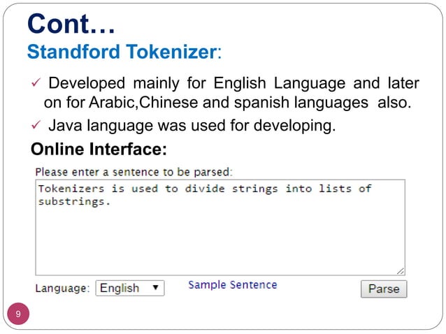 Token classification using Bengali Tokenizer | PPTX | Programming ...
