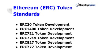 Token development company | PPT