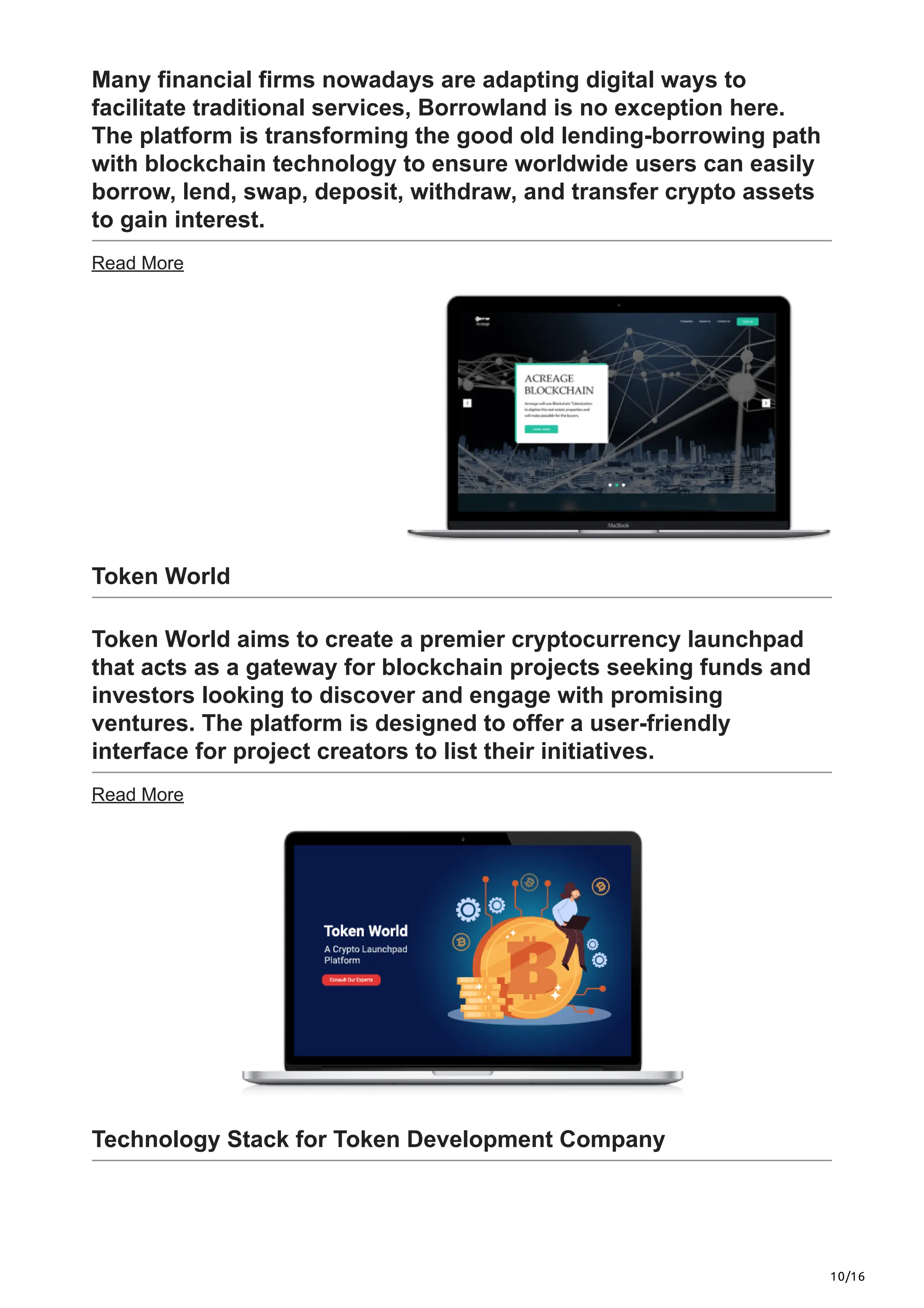 Token Development Company | Token Development - SoluLab | PDF