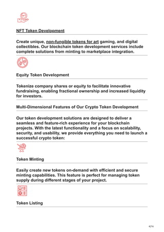 Token Development Company | Token Development - SoluLab | PDF