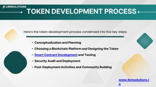 Token development process.pptx.......... | PPT