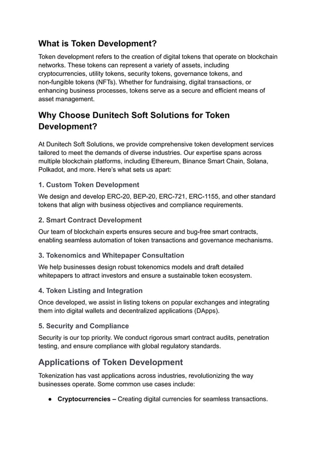 Token Development Service_ Empowering Businesses with Digital Assets.pdf