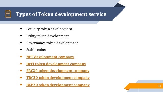 Token development services | PPT