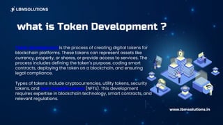 Token Development Services.pptx......... | PPTX
