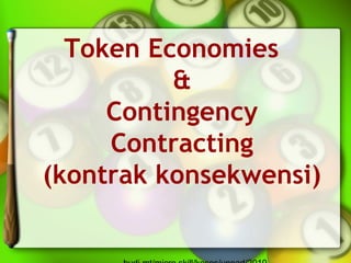 Token economies dan kontrak konsekwensi | PPT