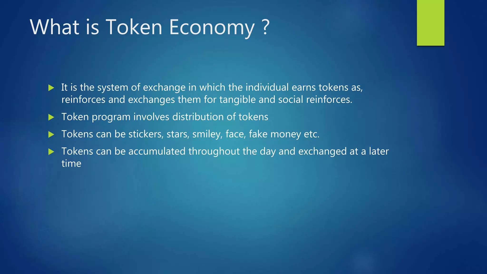 Token economy | PPTX