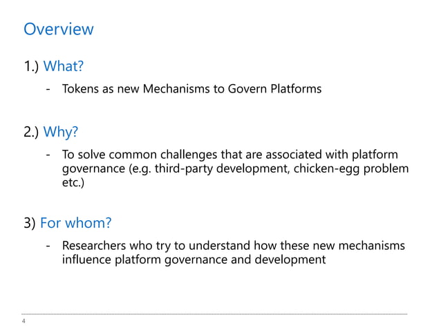 Token Governance in Blockchain Ecosystems | PPTX