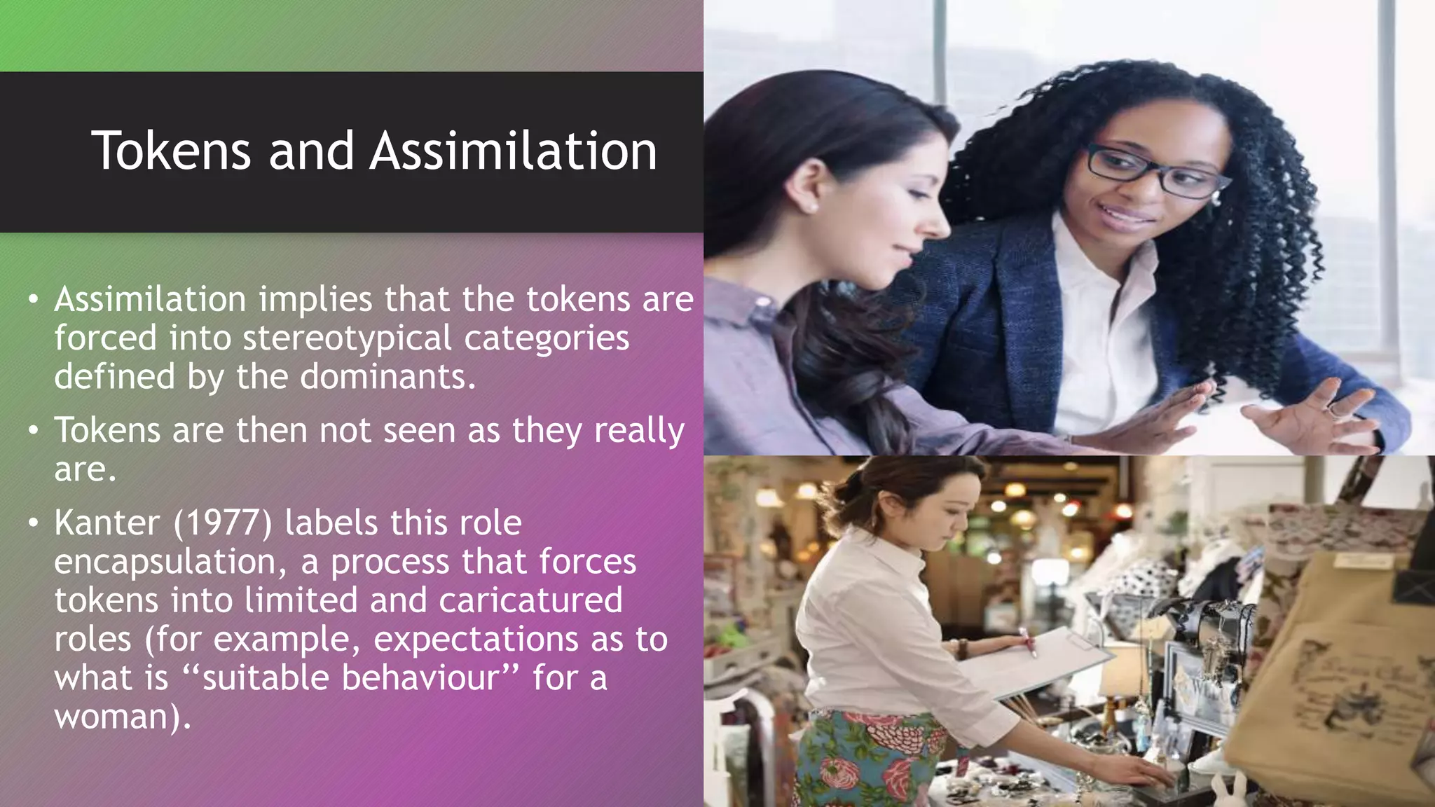 Tokenism @ Token Status Theory: Theories of Corporate Governance Series ...