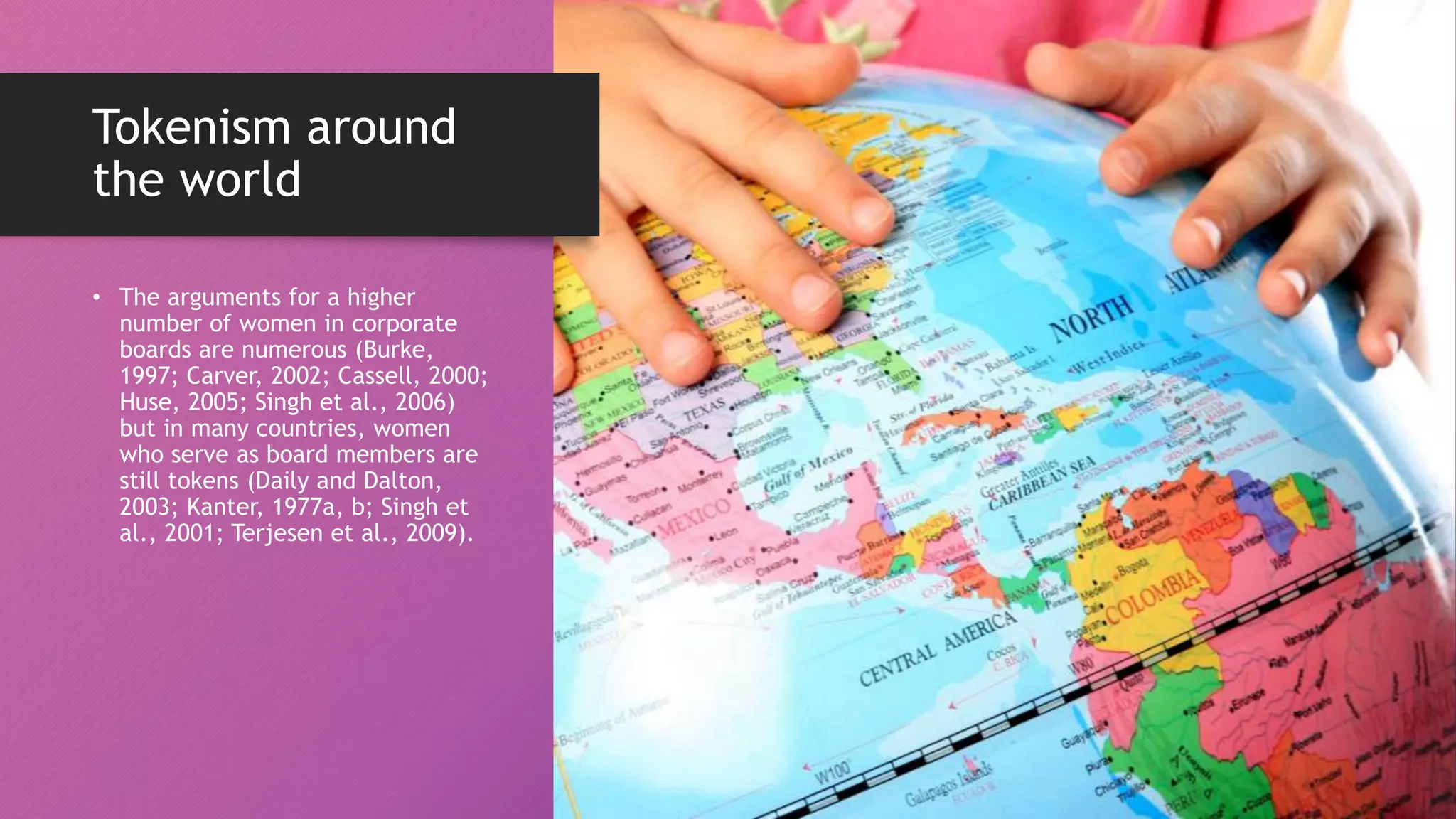 Tokenism @ Token Status Theory: Theories of Corporate Governance Series ...