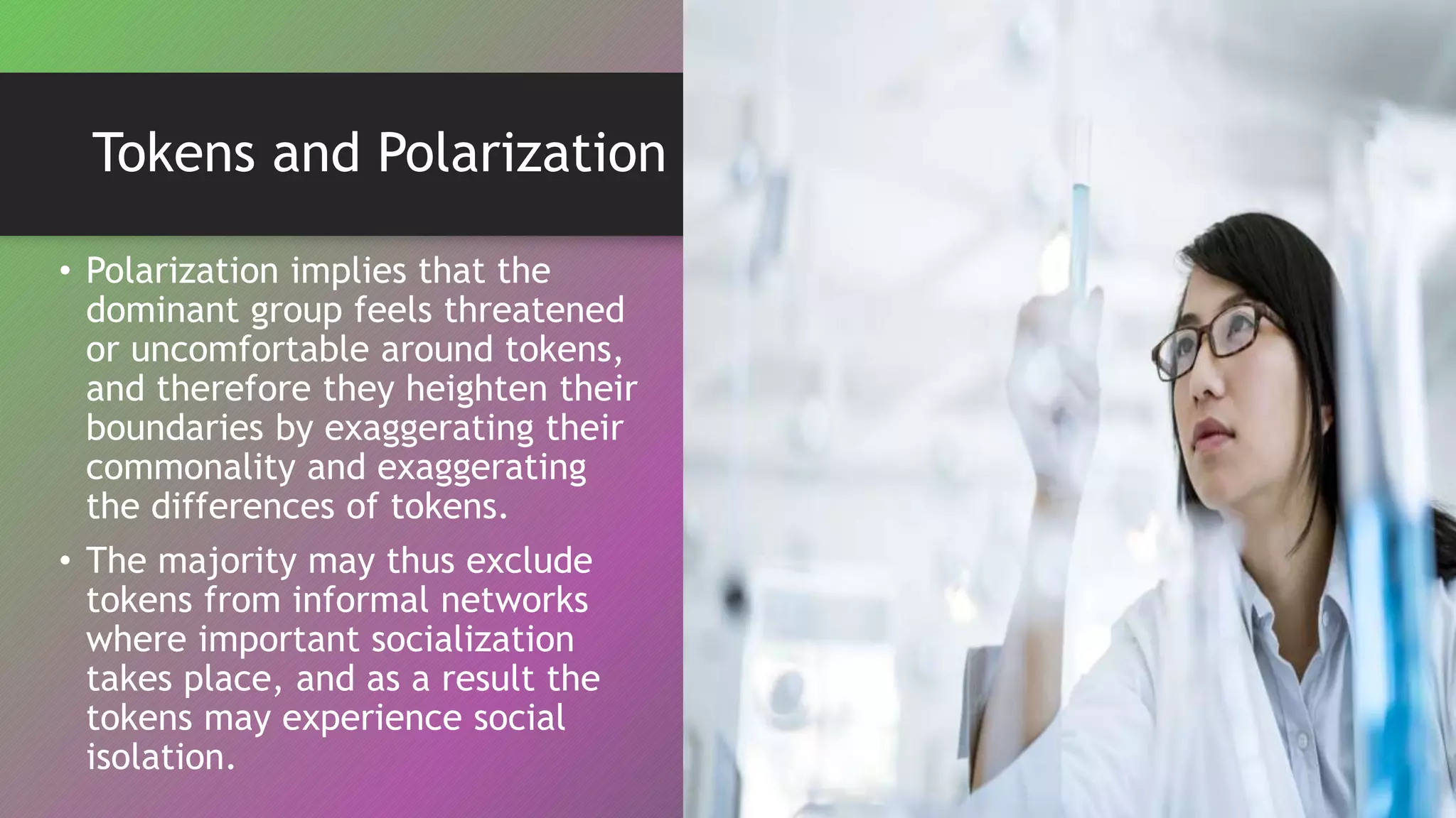 Tokenism @ Token Status Theory: Theories of Corporate Governance Series ...