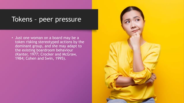 Tokenism @ Token Status Theory: Theories of Corporate Governance Series ...