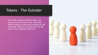 Tokenism @ Token Status Theory: Theories of Corporate Governance Series ...