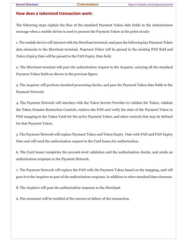 Payment Tokenization | PDF