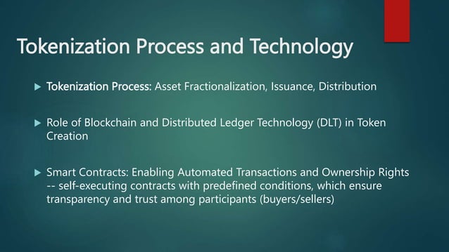 Tokenization Blockchain Based Technology.pptx