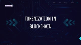 what is Tokenization in Blockchain technology | PDF