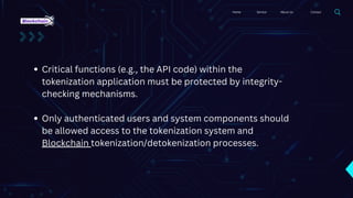 what is Tokenization in Blockchain technology | PDF