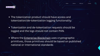 what is Tokenization in Blockchain technology | PDF