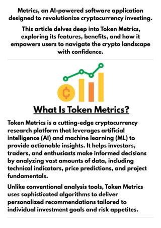 Token Metrics Unlocking the Power of AI-Driven Crypto Insights.pdf