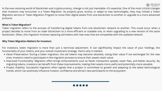 The Critical Role of Token Migration in Protecting Your Crypto ...