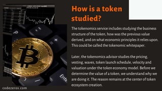 Tokenomics - Blockchain & Cryptocurrency Tokenomics | PPTX