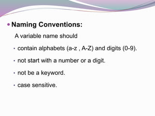 Tokens in C++ | PPTX