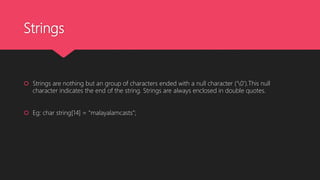Complete Tokens in c/c++ | PPTX
