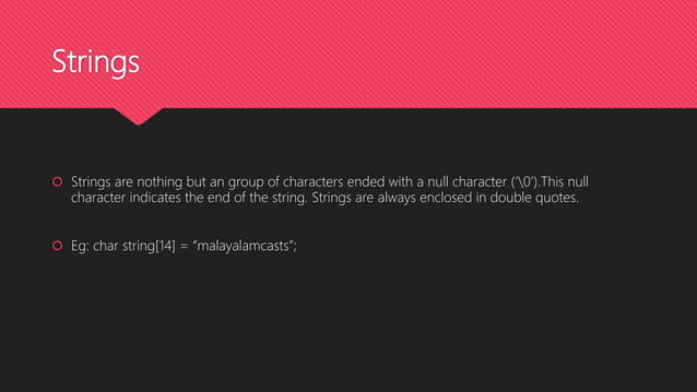 Complete Tokens in c/c++ | PPTX
