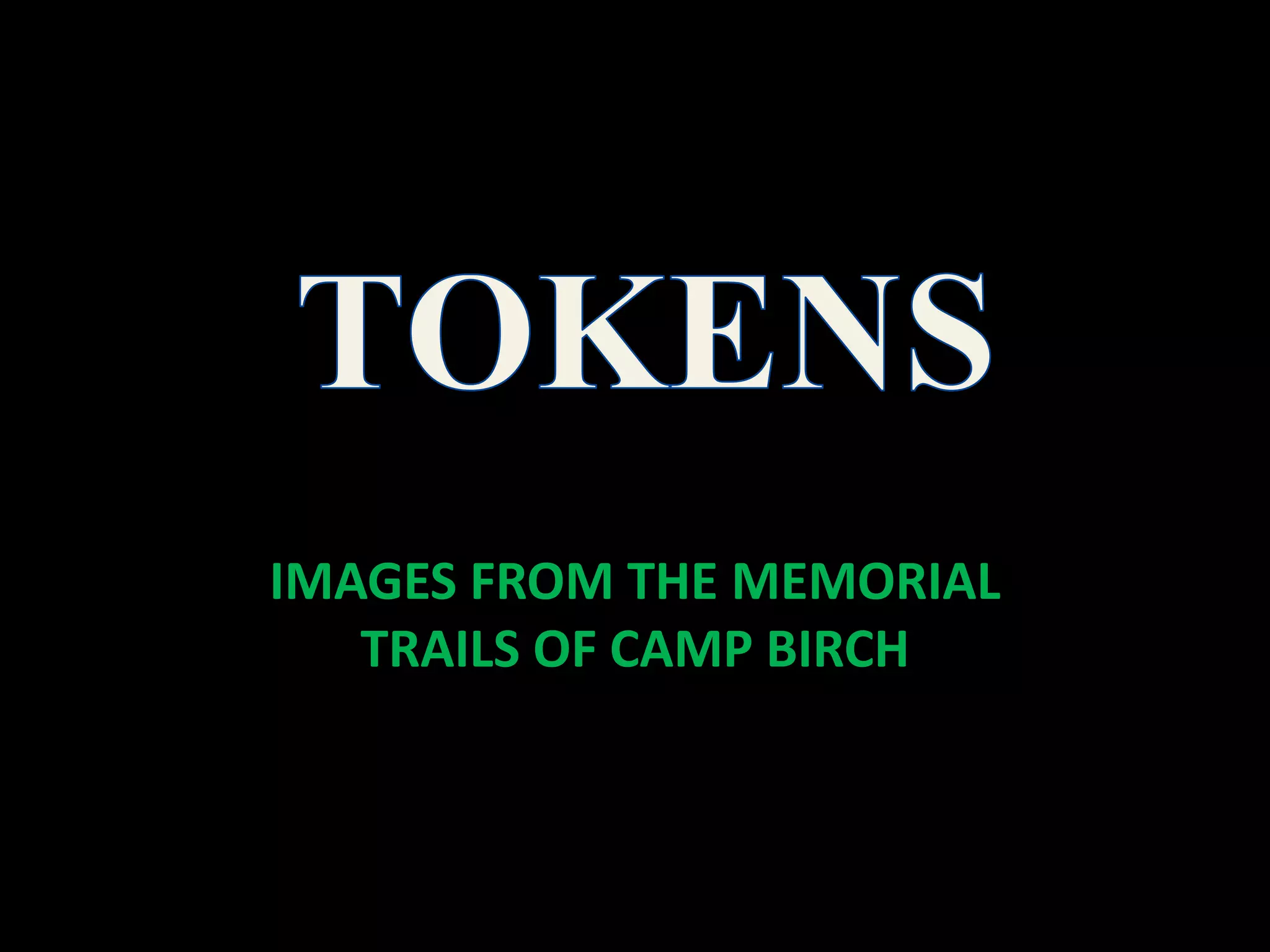 Tokens of Camp Birch | PPTX | Birdwatching | Hobbies & Interests